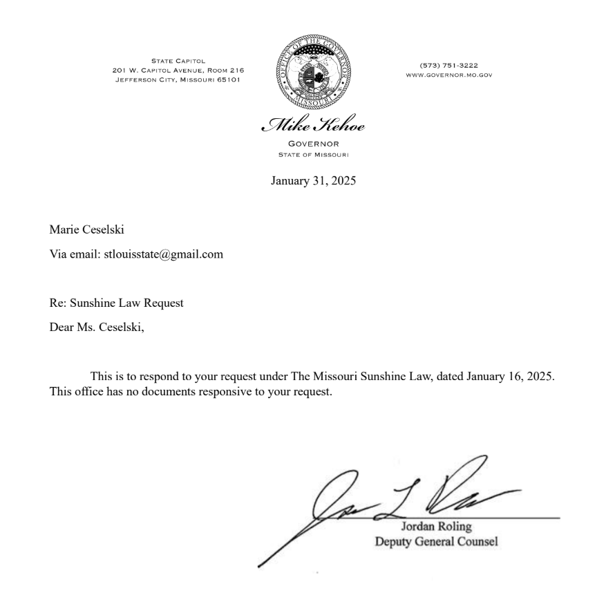 No Record of Who Nominated Darryl Gray – The Great State of St. Louis